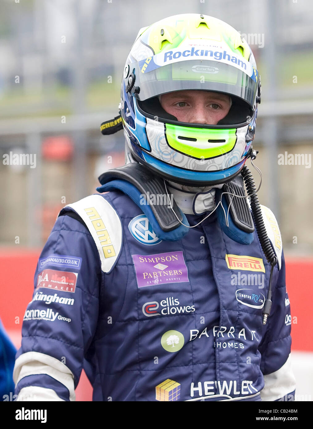 18.05.2012 Brands Hatch, England. Formula 3 Euro Series, William Buller ...