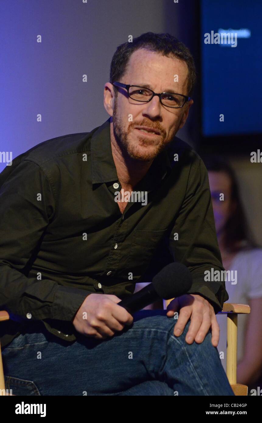 Ethan Coen on stage for The Apple Store SoHo Presents Meet The ...