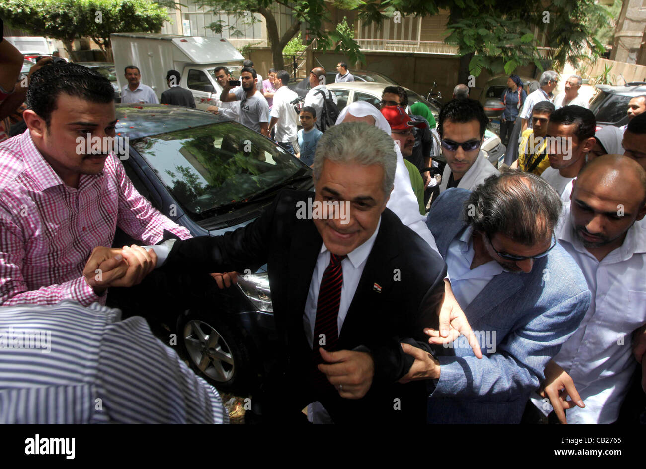 May 22, 2012 - Cairo, Cairo, Egypt - Egyptian presidential candidate ...