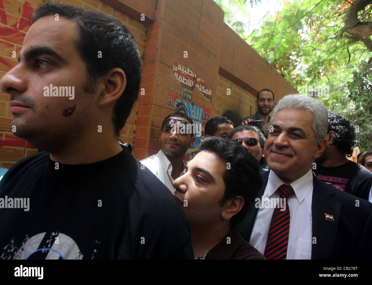 May 23, 2012 - Cairo, Cairo, Egypt - Egyptian presidential candidate ...