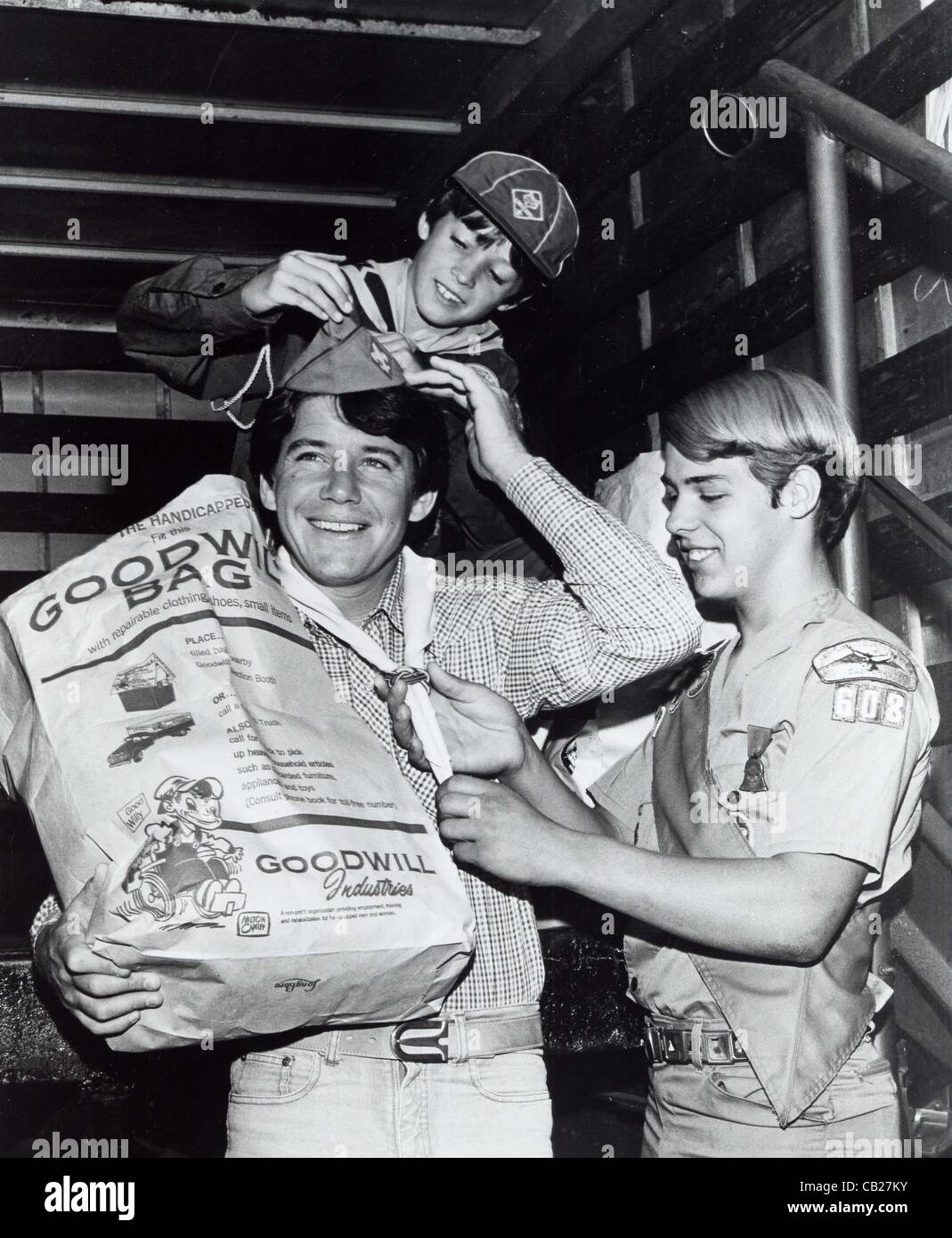 ANSON WILLIAMS was named Honorary Chairman for Scout Good Turn Day held ...