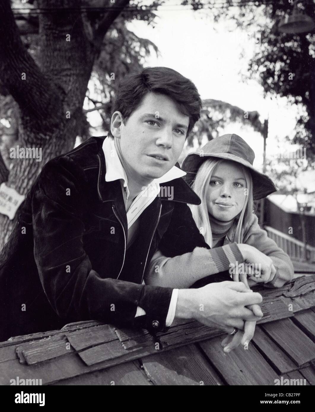 ANSON WILLIAMS with friend Stephanie Steele.(Credit Image: Â© Tony ...