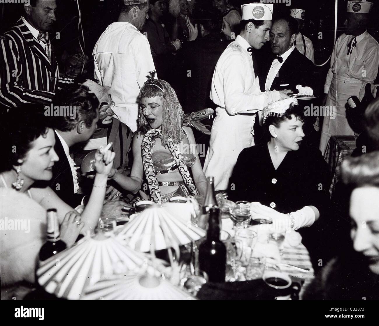 Judy Garland with Mrs. Edgar Bergen.Supplied by Photos inc.(Credit ...