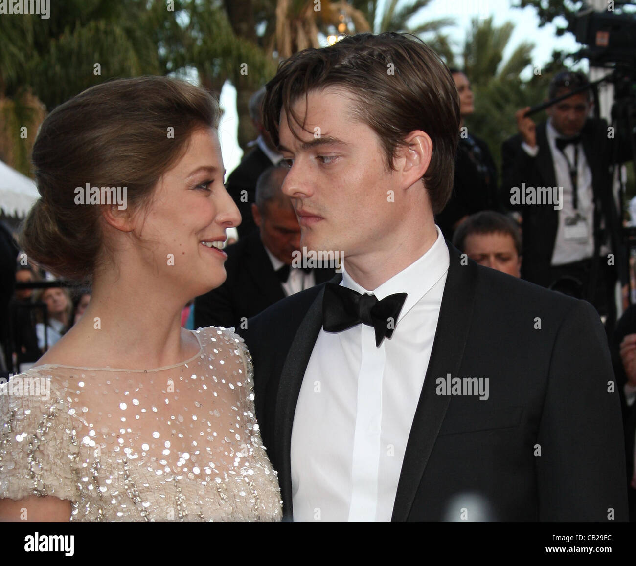 ALEXANDRA MARIA LARA & SAM RILEY ON THE ROAD PREMIERE CANNES FILM ...