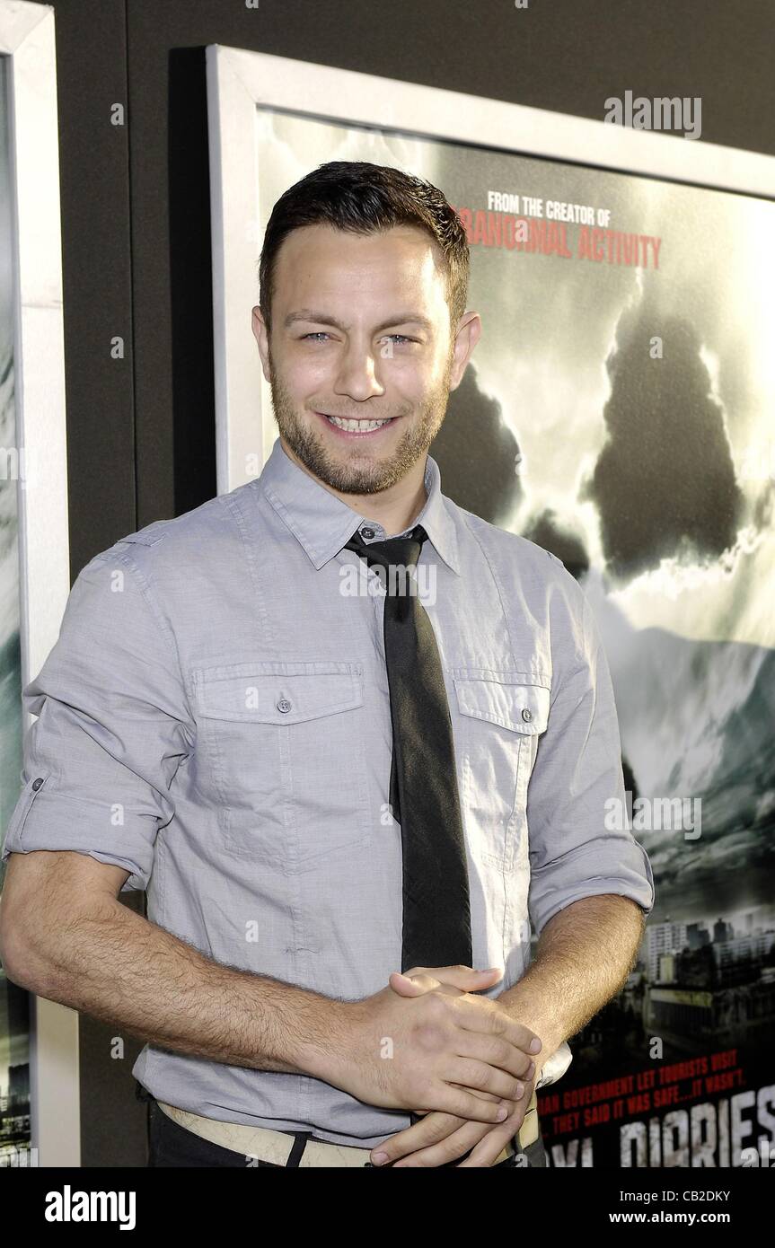 Jonathan Sadowski at arrivals for CHERNOBYL DIARIES Premiere, Cinerama ...