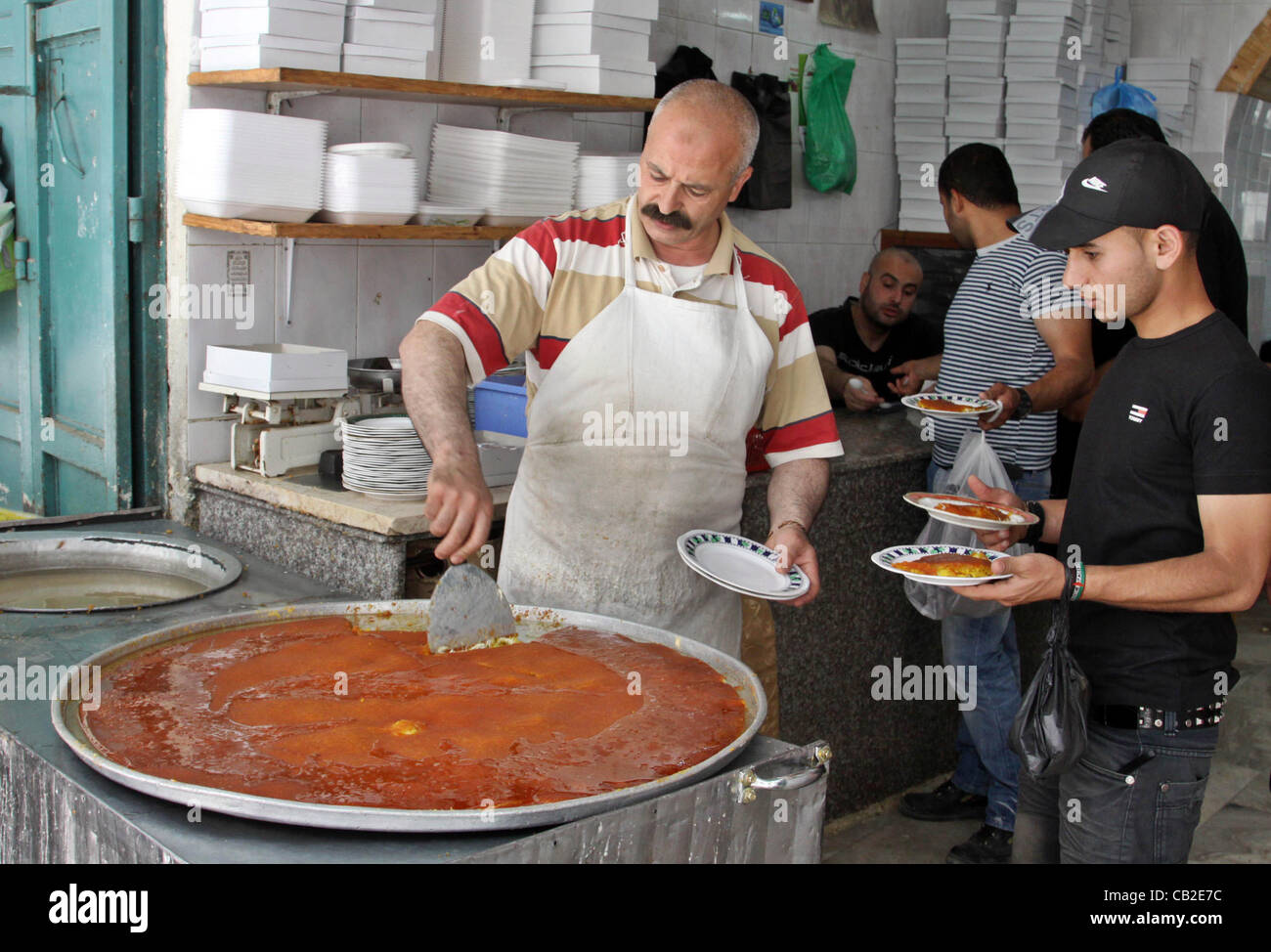 May 24, 2012 - Nablus, West Bank, Palestinian Territory - Palestinians ...