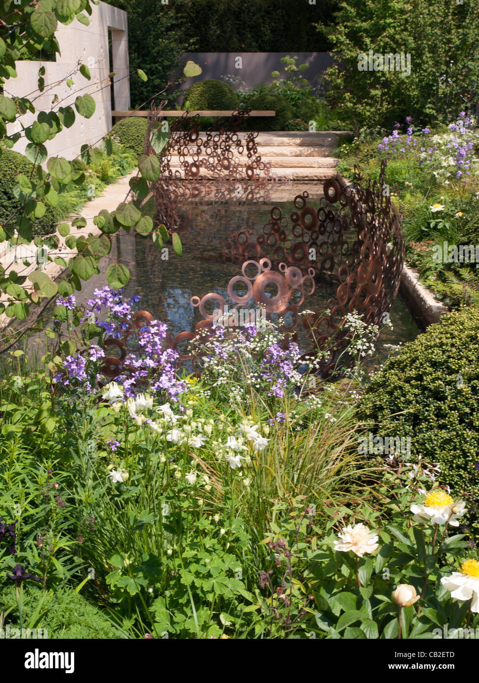 The M&G Garden designed by Andy Sturgeon - Gold Medal Winner Stock ...