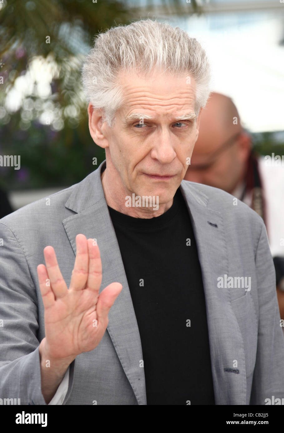 DAVID CRONENBERG COSMOPOLIS PHOTOCALL CANNES FILM FESTIVAL 2012 PALAIS ...