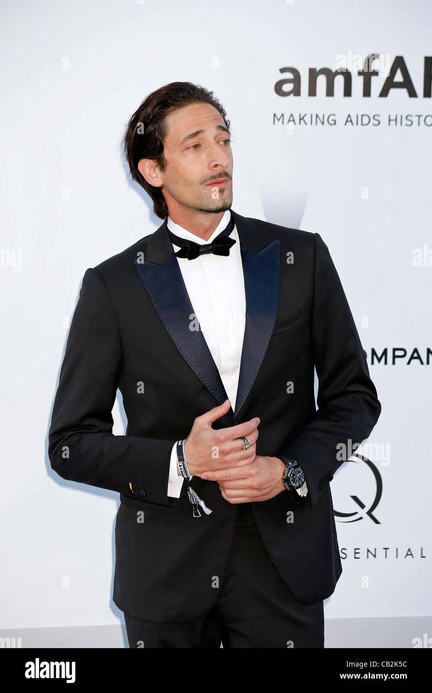 May 24, 2012 - Hollywood, California, U.S. - ADRIEN BRODY.amfARÃ‚Â´s ...