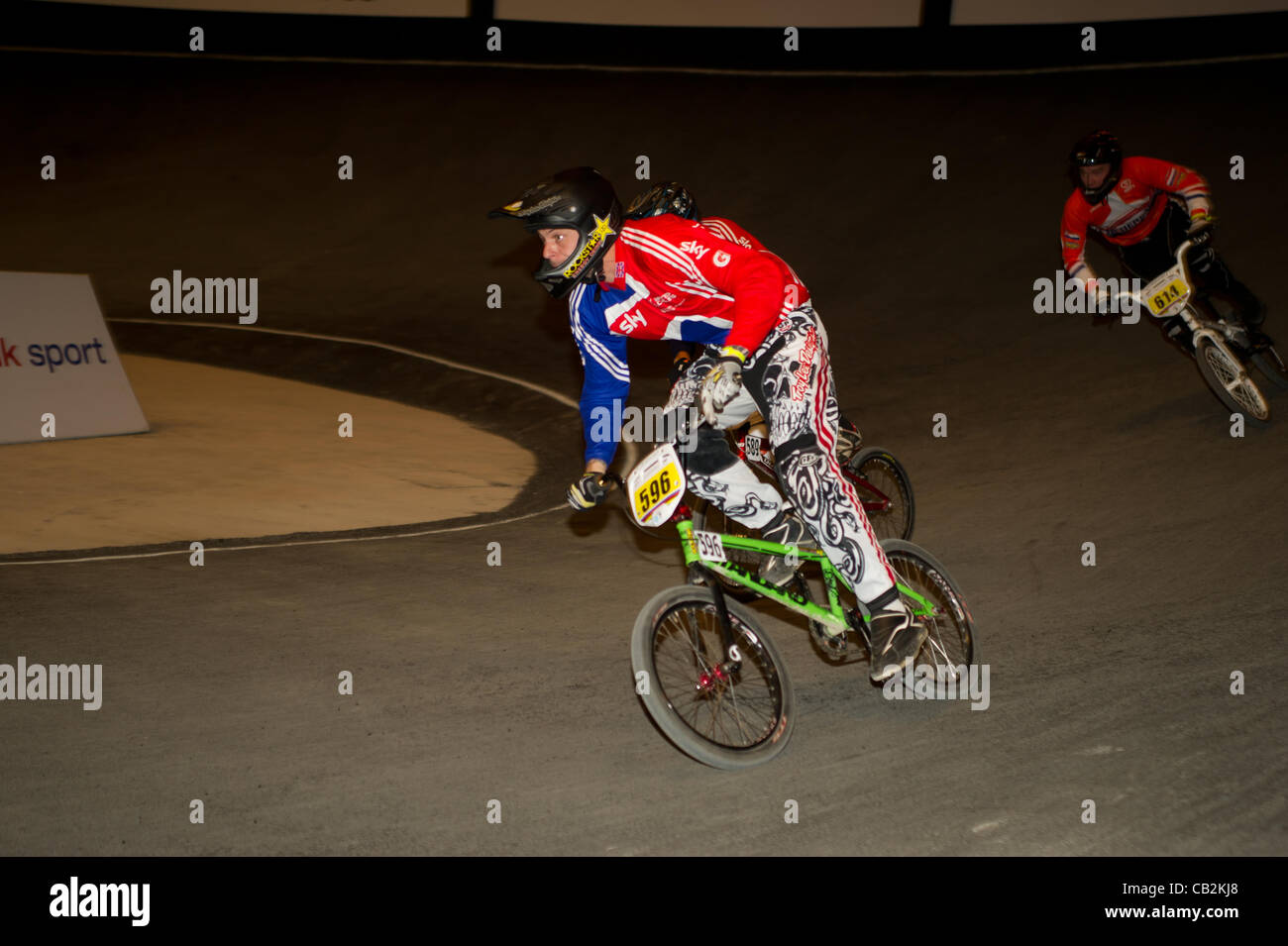 25.05.2012. England, Birmingham, National Indoor Arena. Matt BARNARD in ...
