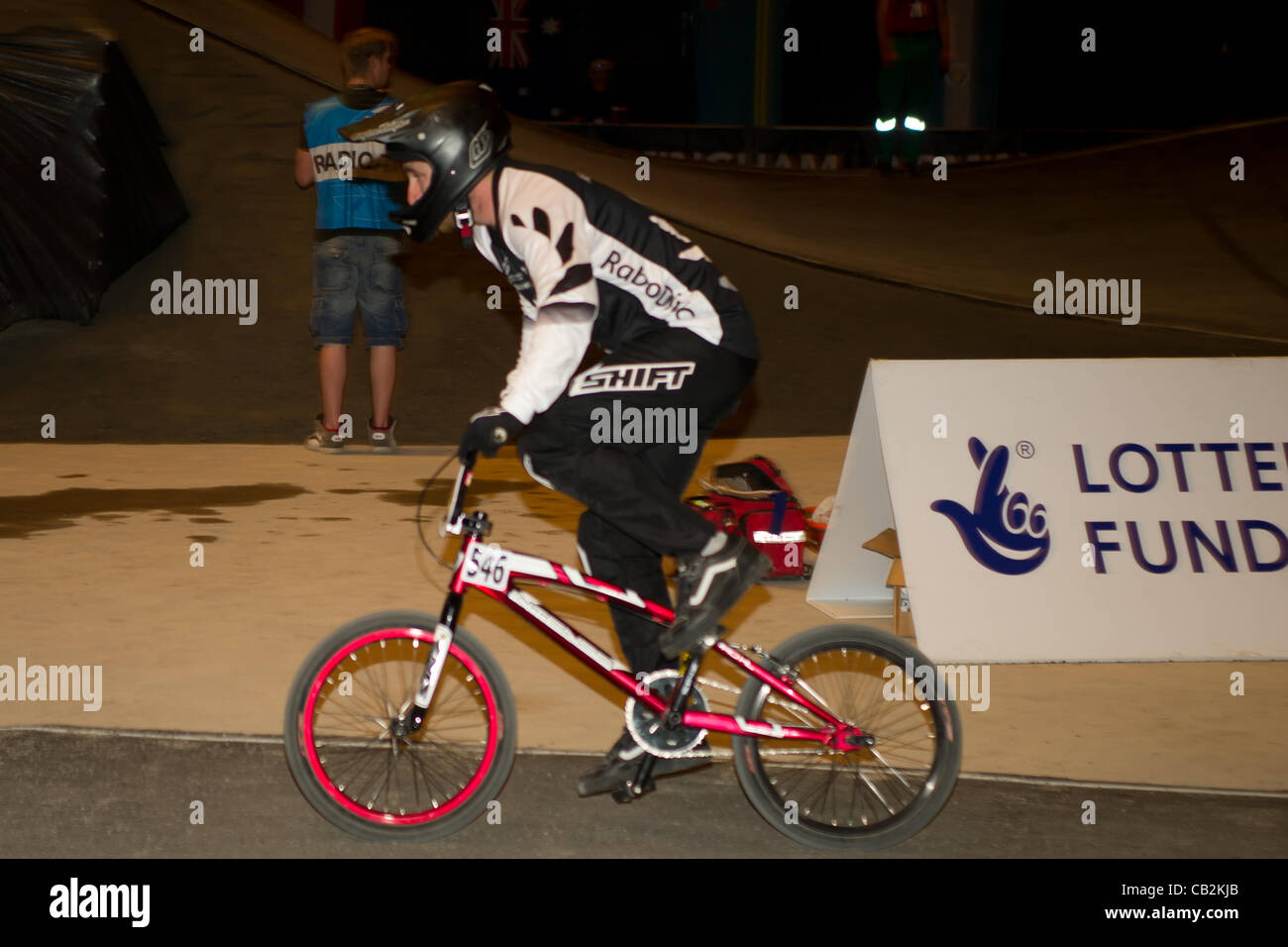 25.05.2012. England, Birmingham, National Indoor Arena. Mike READER in ...