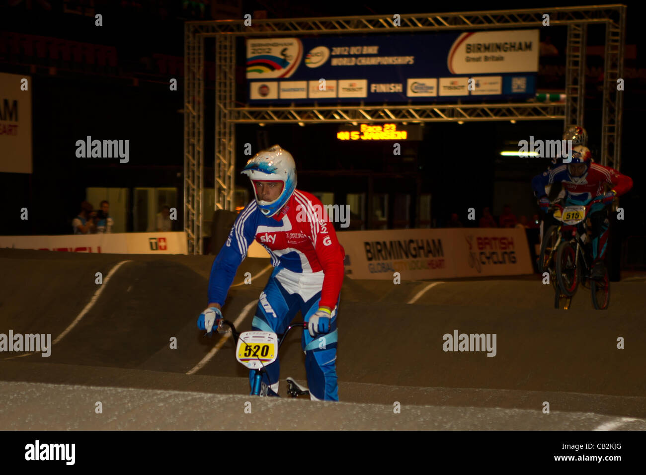 25.05.2012. England, Birmingham, National Indoor Arena. Warren BANCROFT ...