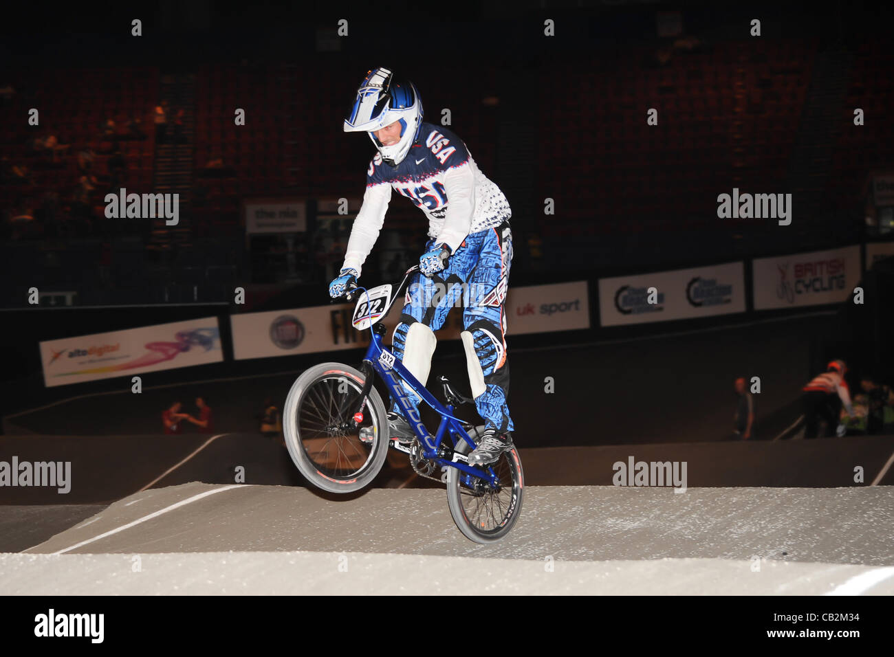UK. 05.25.2012. England, Birmingham, National Indoor Arena. Nicholas ...