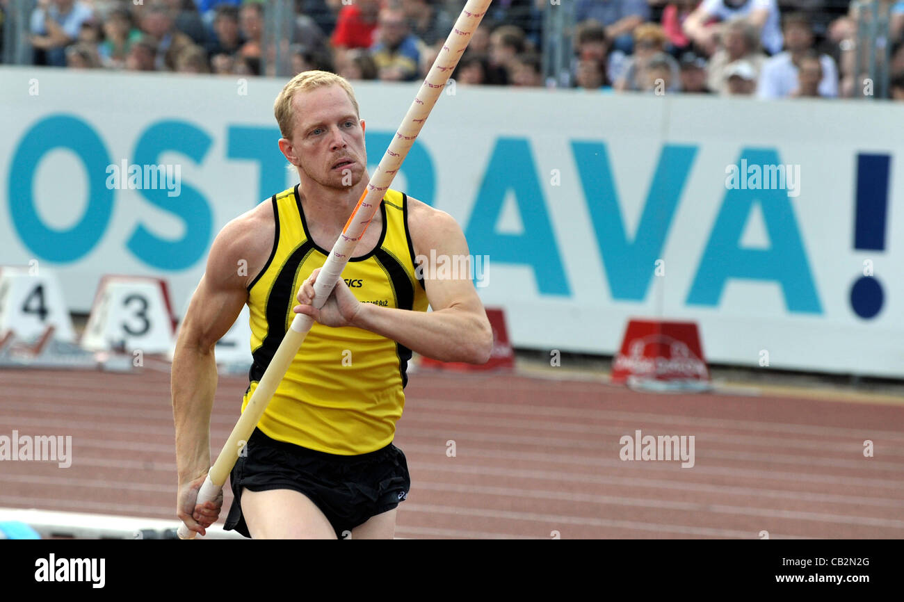 Athlete Adam Ptacek (CZE) pictured during Golden Spike Athletic meeting ...