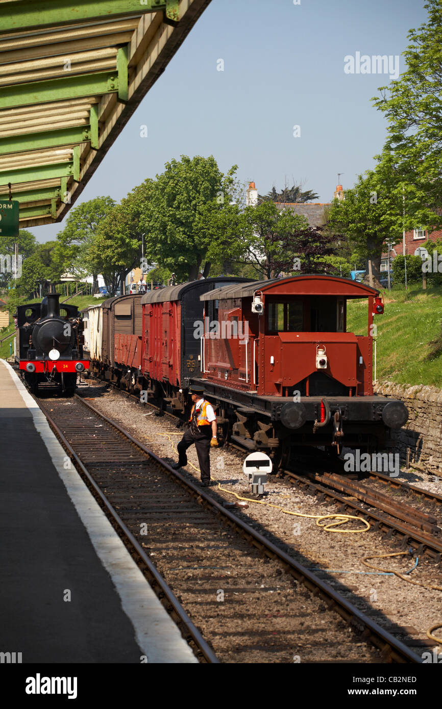 Calbourne steam train hi-res stock photography and images - Alamy