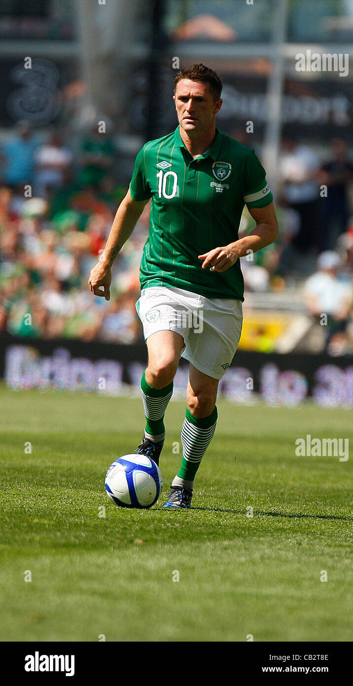 26.05.2012 - Dublin, Ireland, Robbie Keane of Rep of Ireland ...