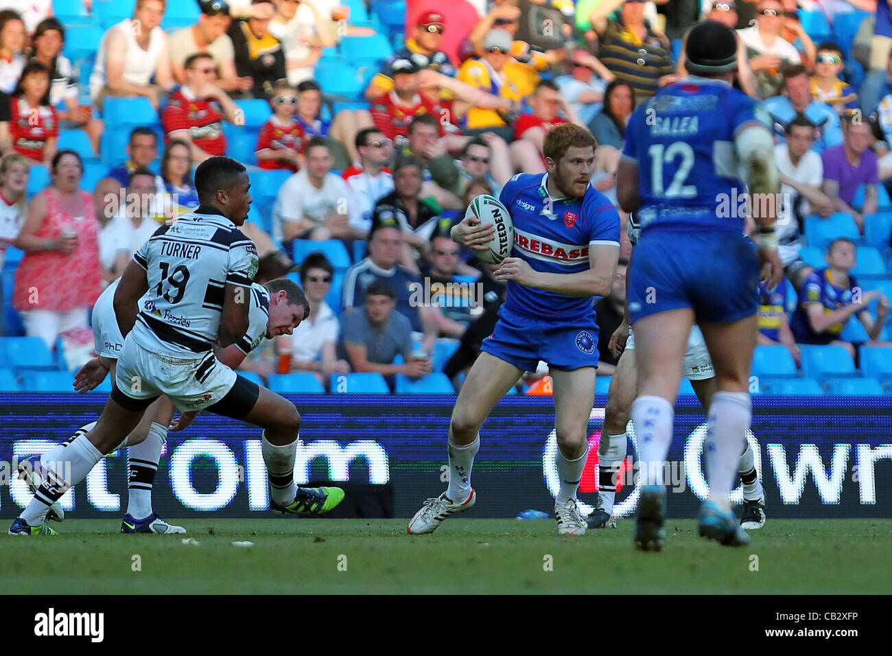 26.05.2012 Manchester, England. Hull Kingston Rovers v Hull FC. Hull ...