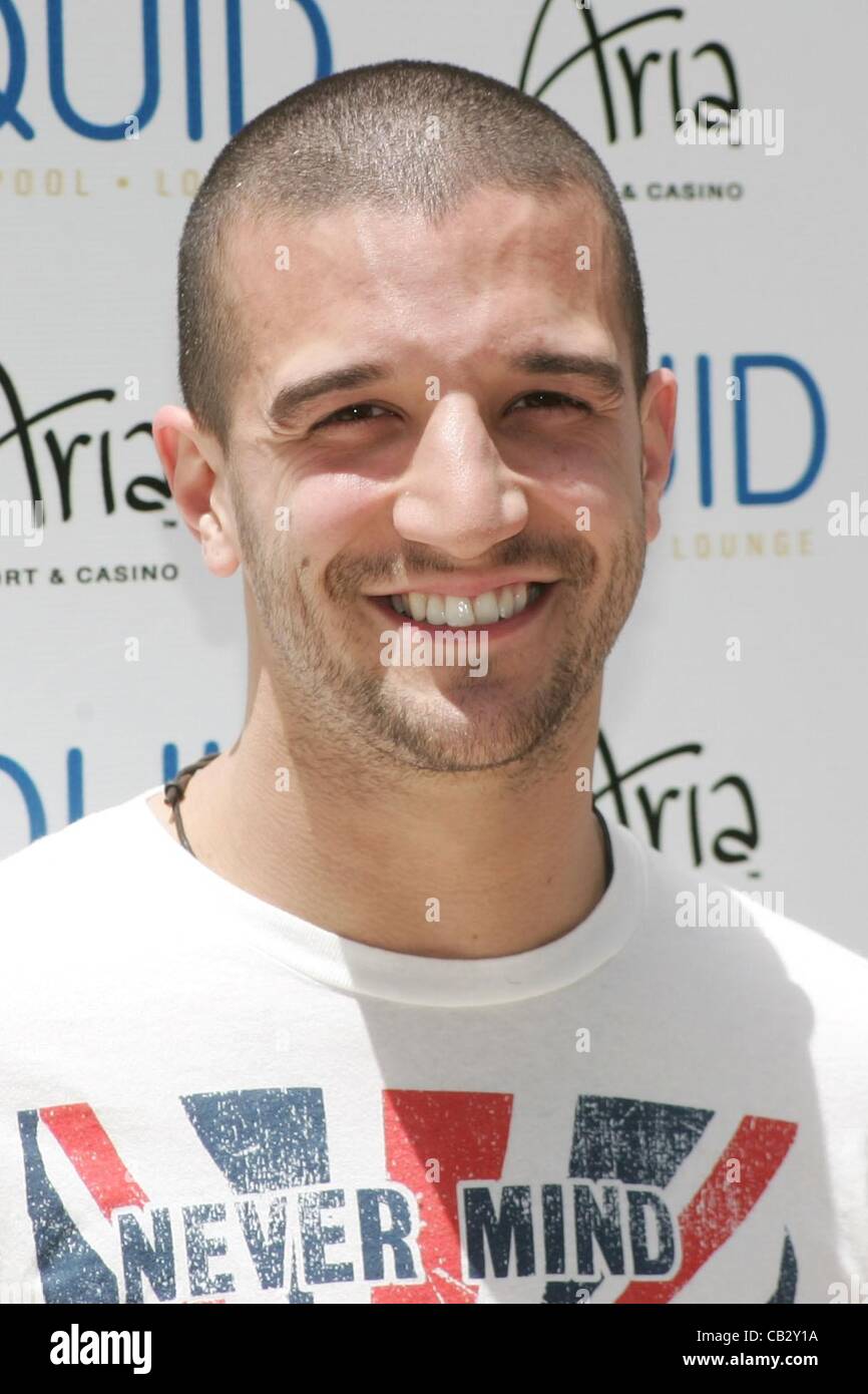 Mark Ballas at a public appearance for Mark Ballas Visits LIQUID Pool ...