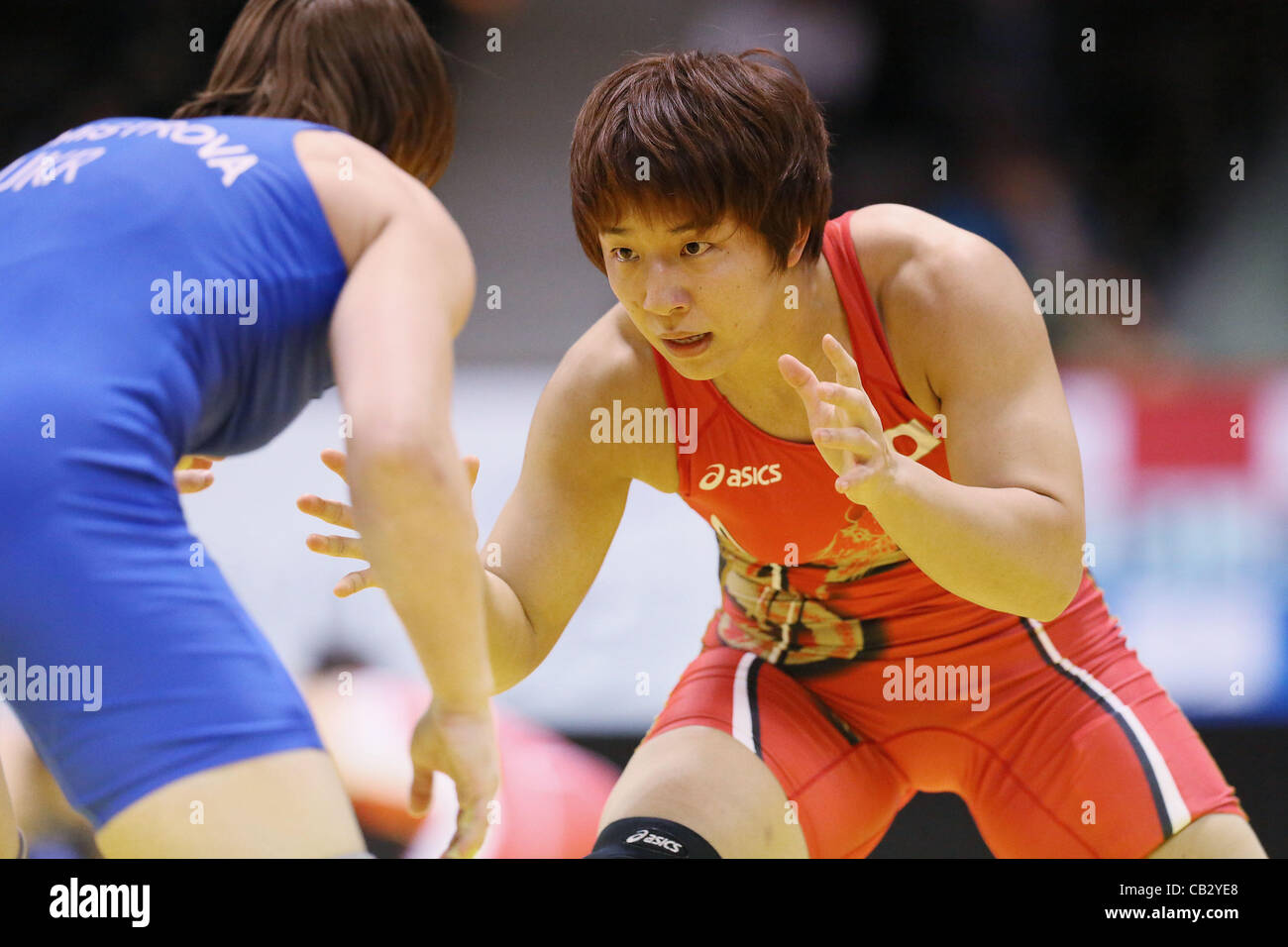 Kyoko Hamaguchi (JPN), May 25, 2012 - Wrestling : 2012 Female Wrestling ...