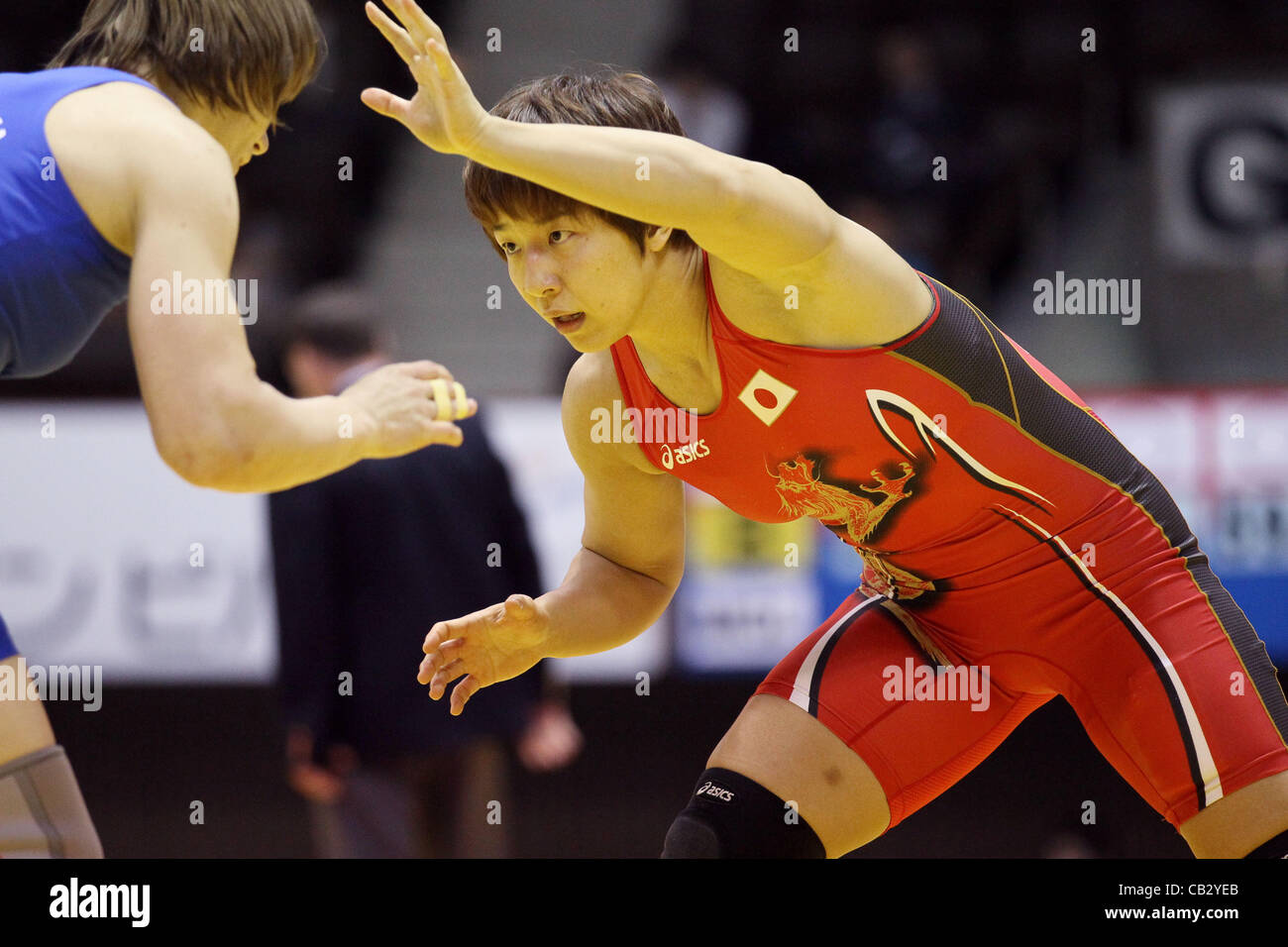 Kyoko Hamaguchi (JPN), May 25, 2012 - Wrestling : 2012 Female Wrestling ...