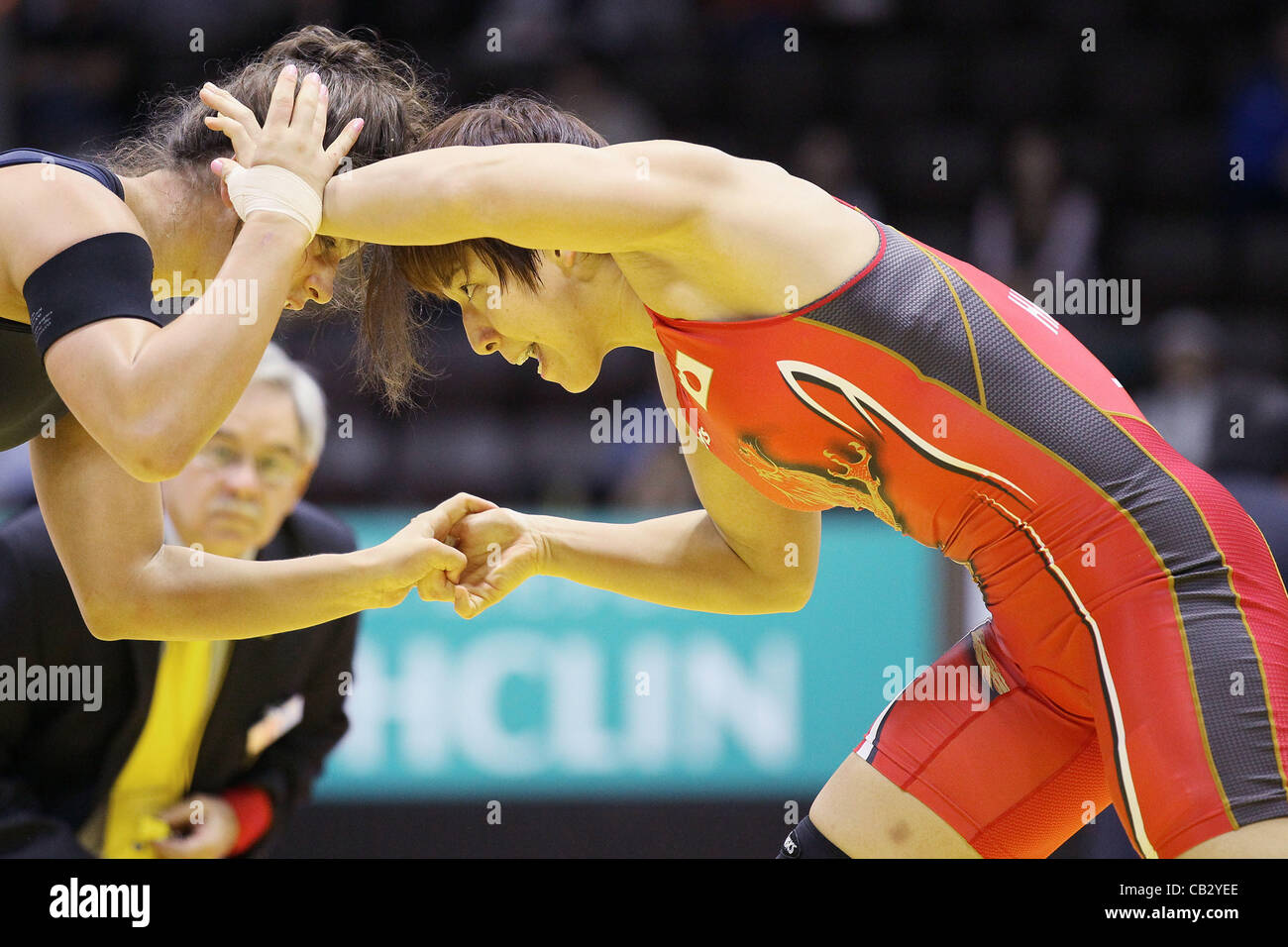Kyoko Hamaguchi (JPN), May 25, 2012 - Wrestling : 2012 Female Wrestling ...