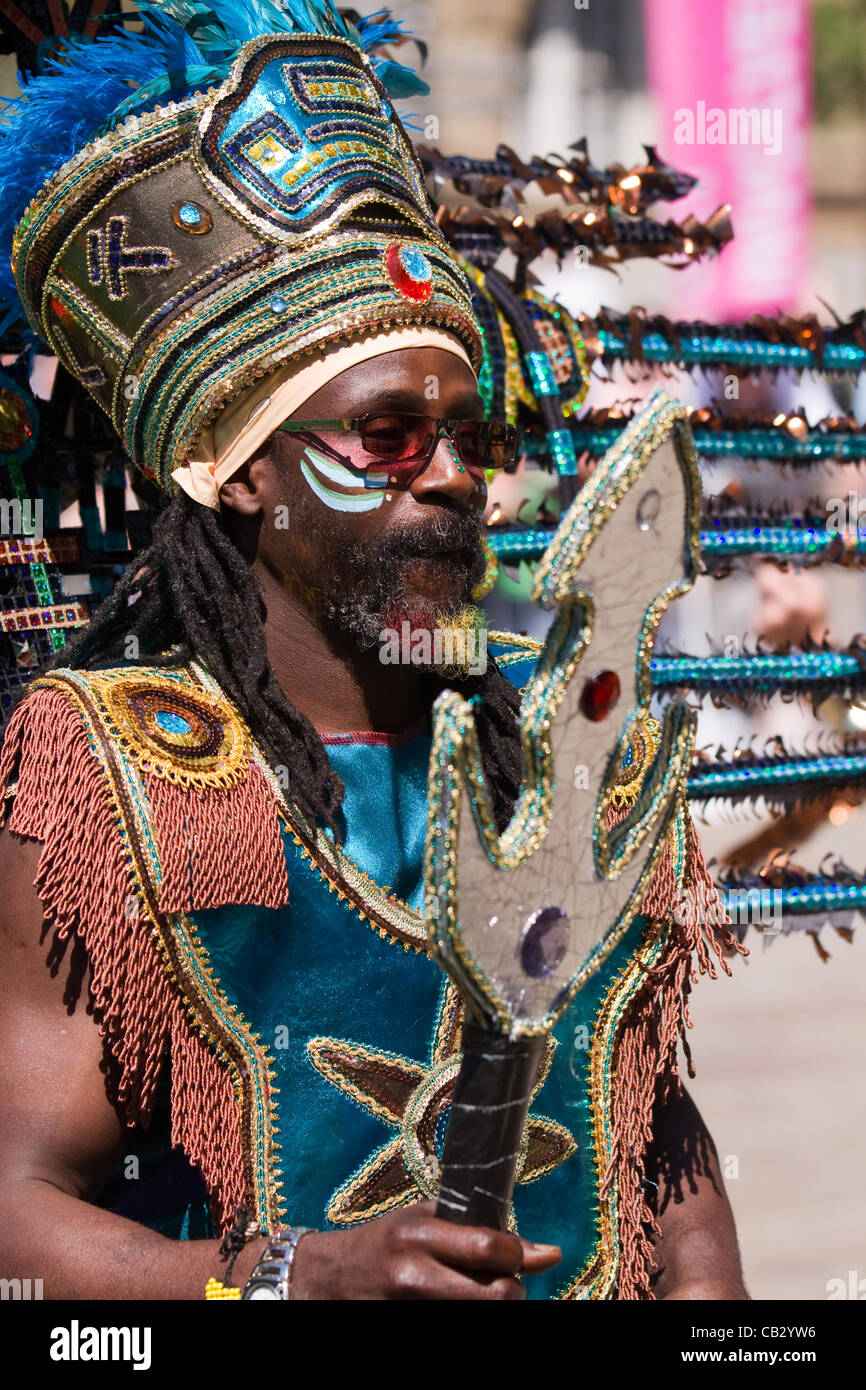 Exotic, bright designs, tropical extravagant, multi-coloured saturated ...