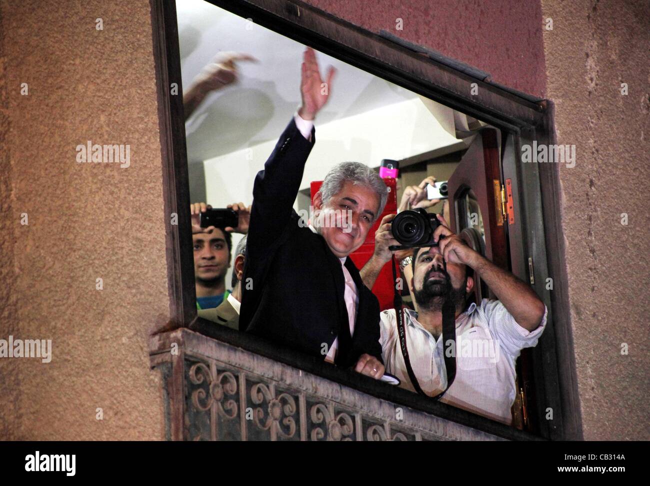 May 26, 2012 - Cairo, Cairo, Egypt - Egyptian presidential candidate ...