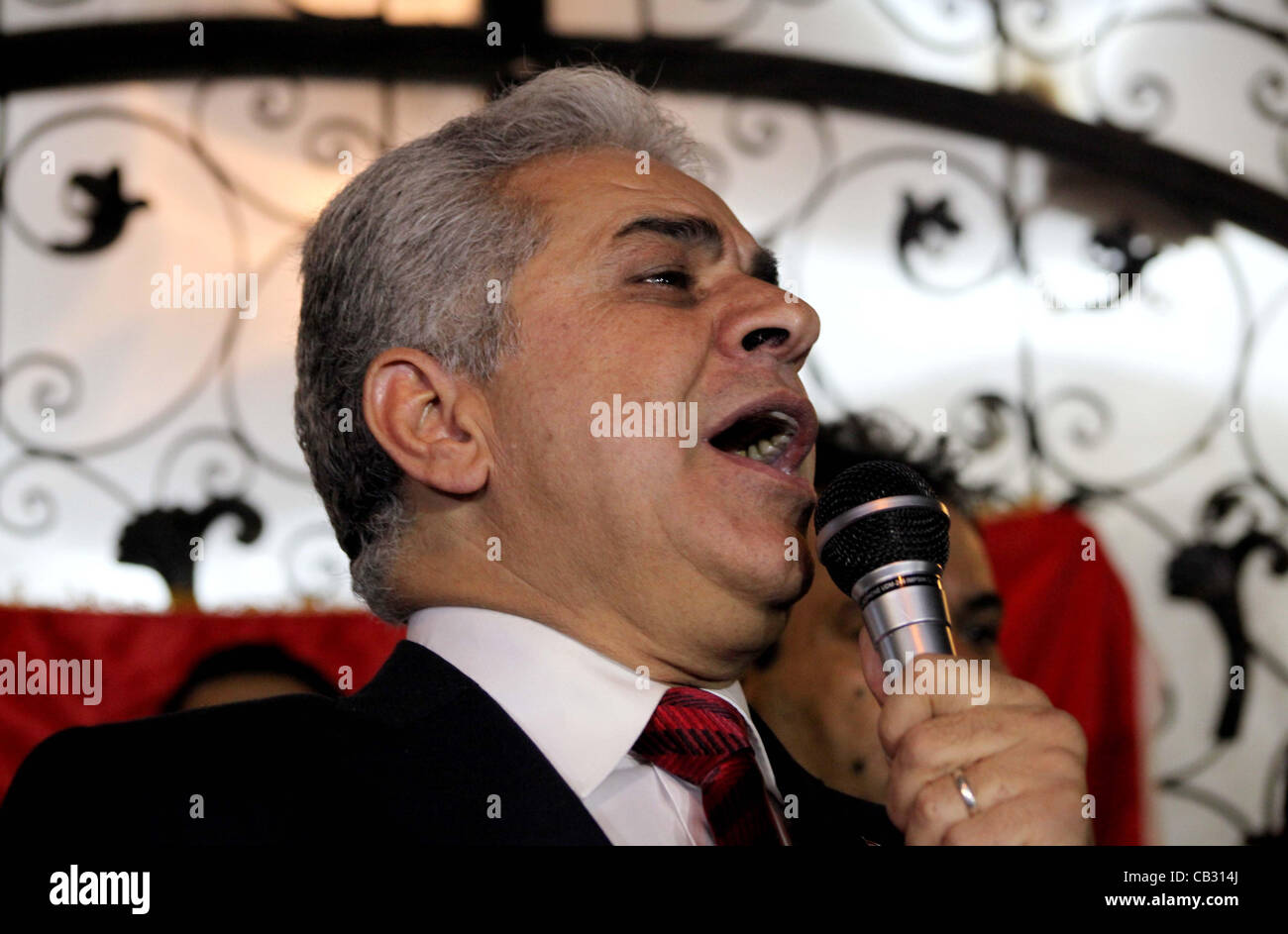 May 26, 2012 - Cairo, Cairo, Egypt - Egyptian presidential candidate ...