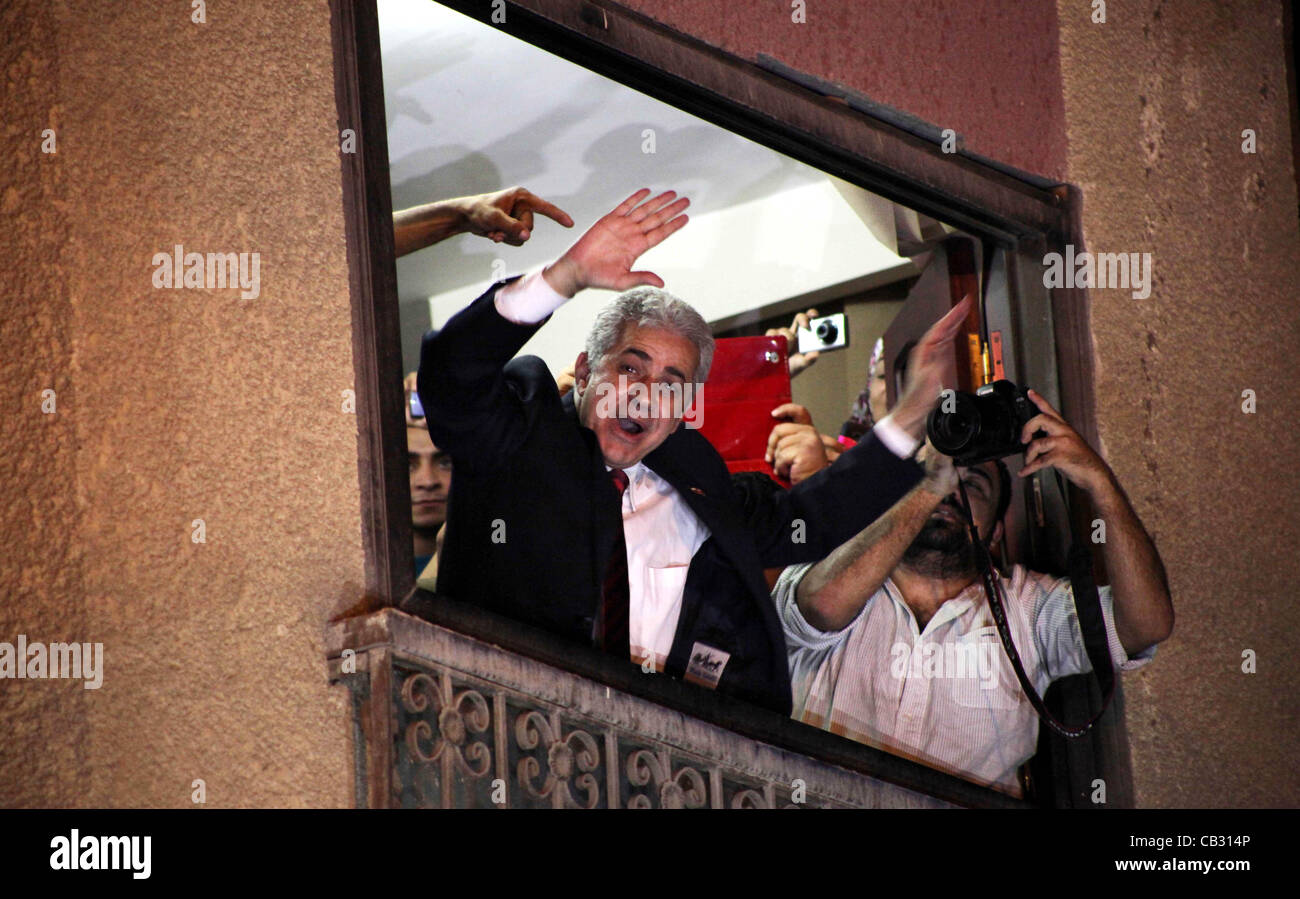 May 26, 2012 - Cairo, Cairo, Egypt - Egyptian presidential candidate ...