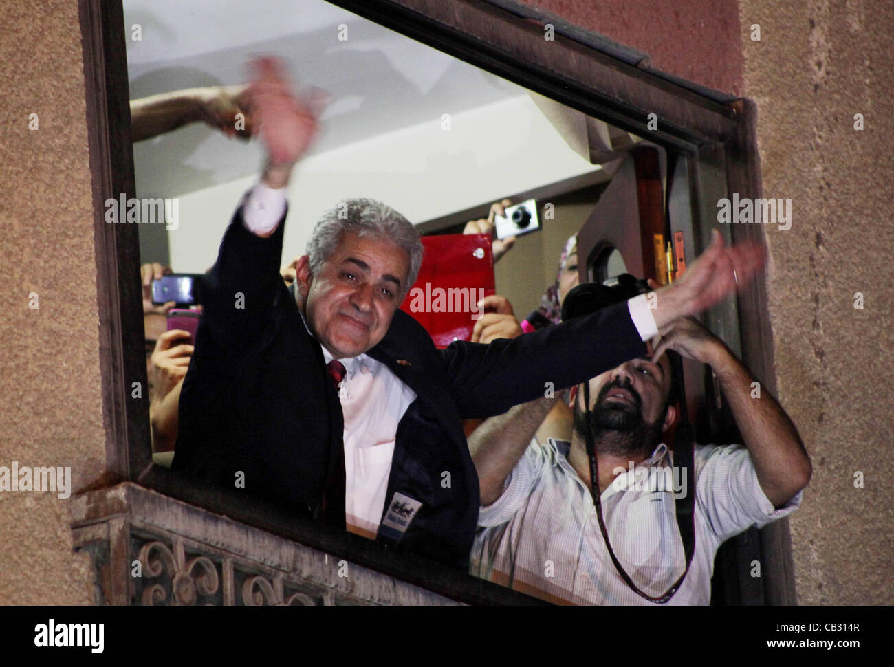 May 26, 2012 - Cairo, Cairo, Egypt - Egyptian presidential candidate ...