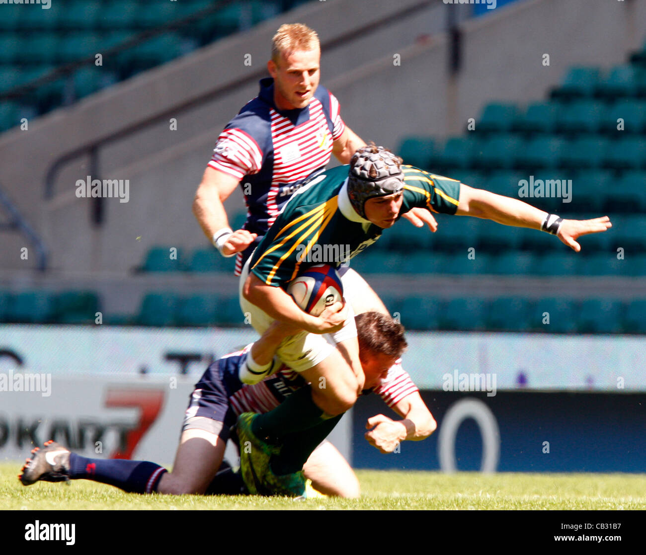27.05.12 Twickenham Stadium, ENGLAND: Ben Ransom of Hertfordshire ...