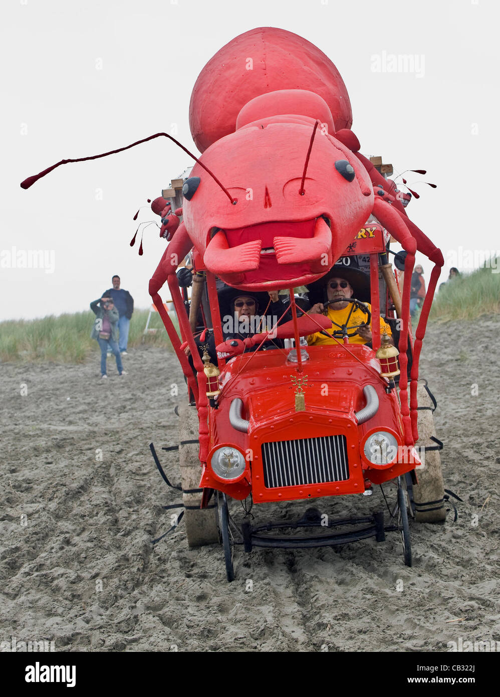 May 26, 2012 - Arcata, CA, USA - "Hook Ant Ladder" careens down off the ...