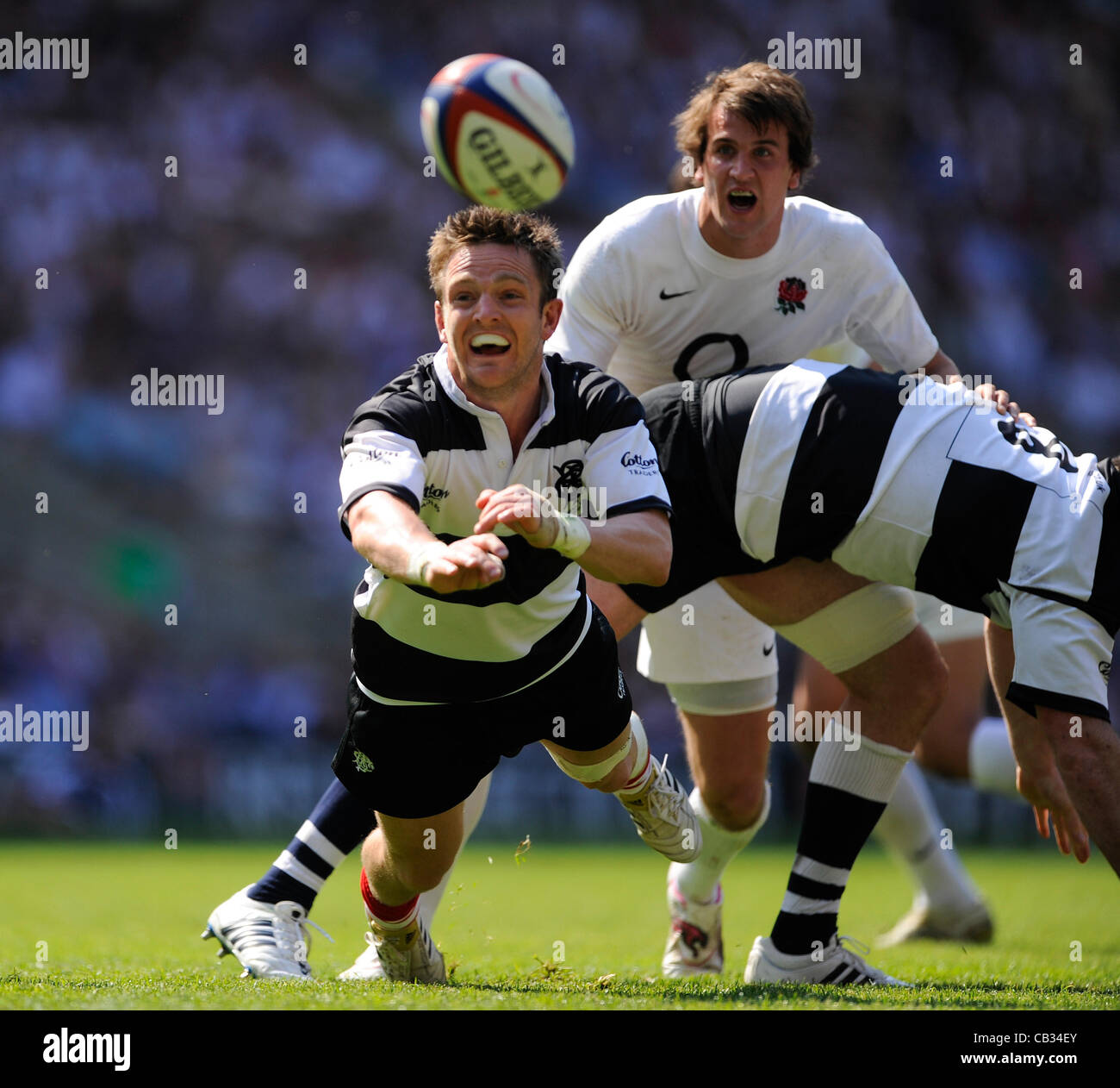 27.05.2012 London, England. Kilik Cup England v Barbarians. Barbarians ...