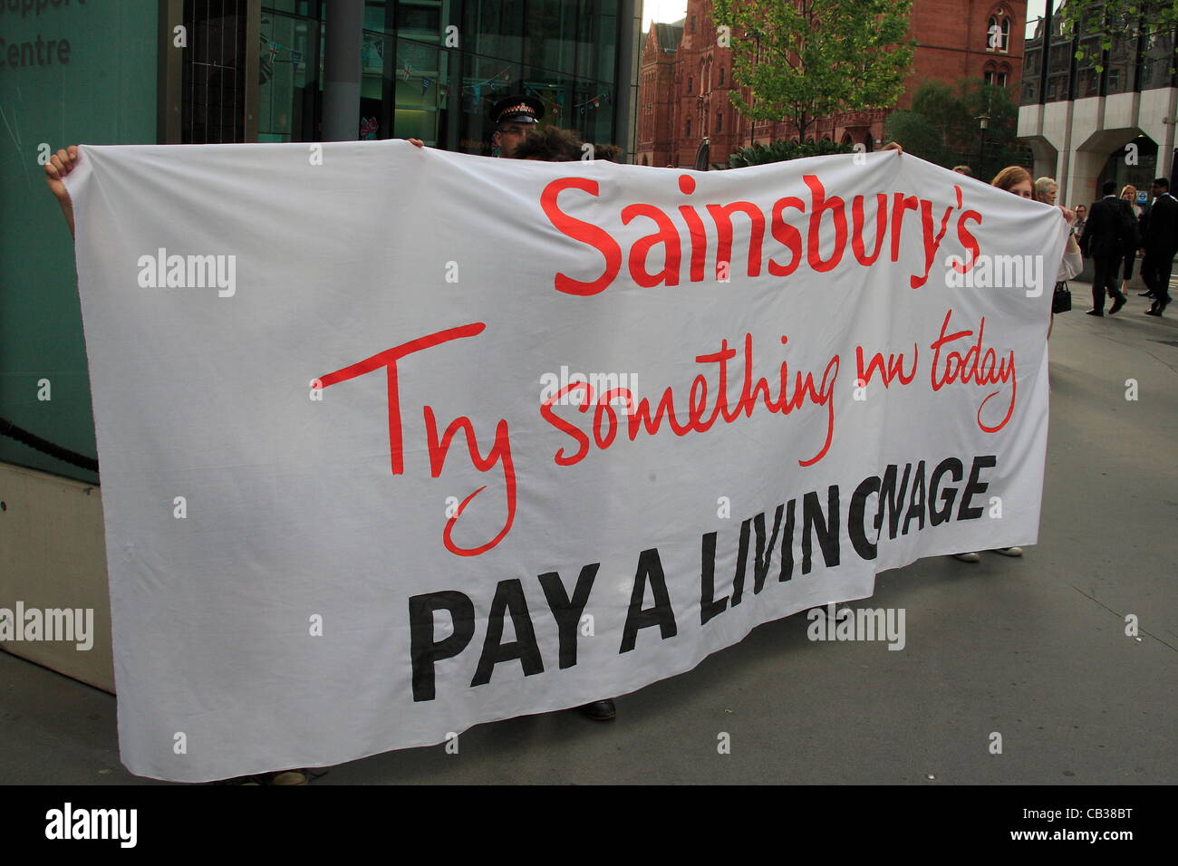Monday 28th May 2012 Pay Up group hold their first direct action, new ...