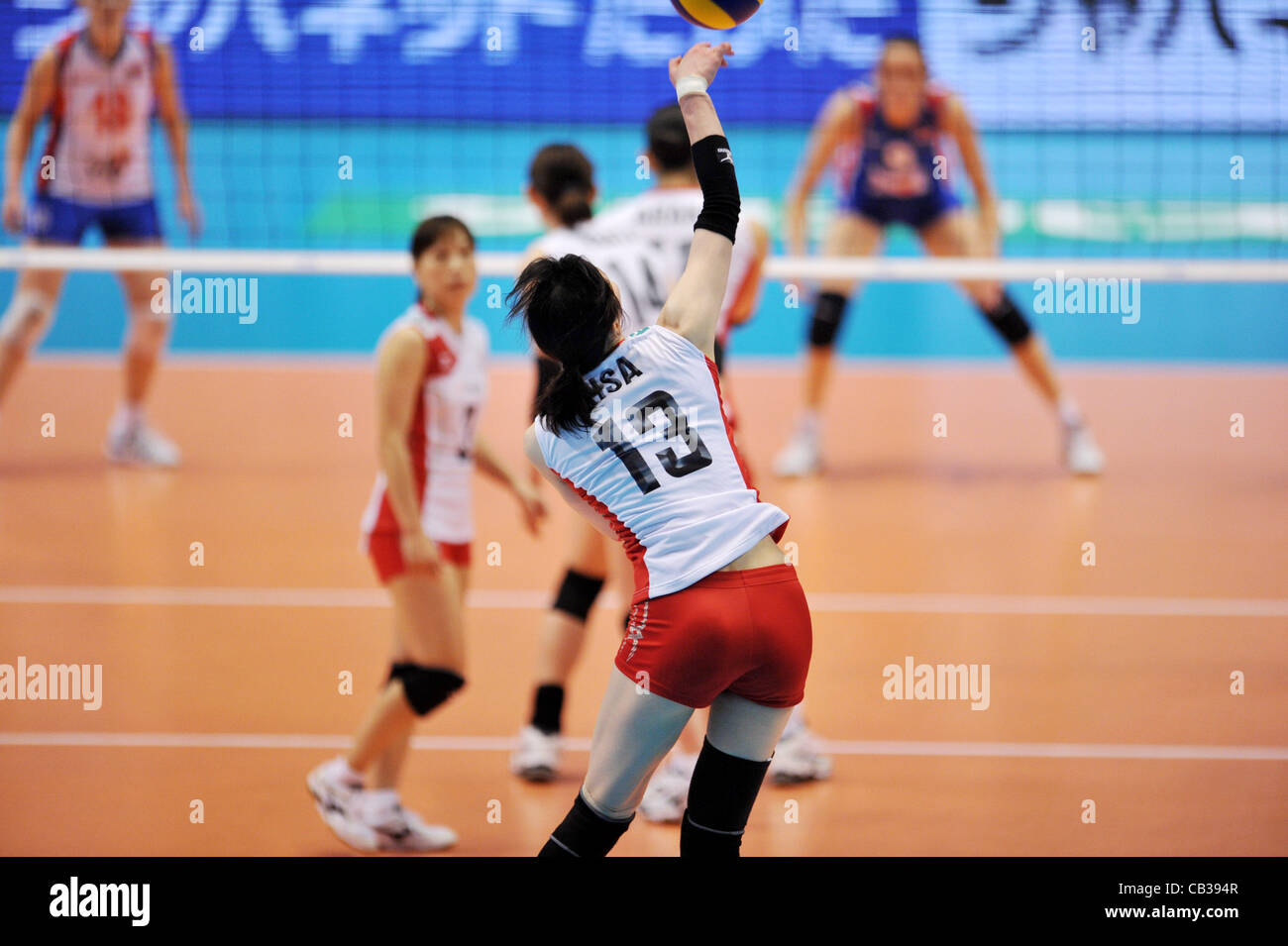 Risa Shinnabe (JPN), MAY 27, 2012 - Volleyball : FIVB the Women's World ...