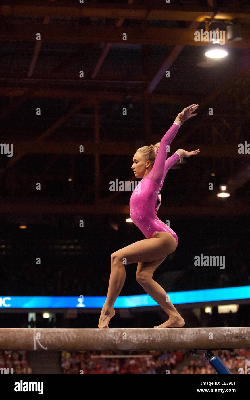 Nastia liukin beam hi-res stock photography and images - Alamy