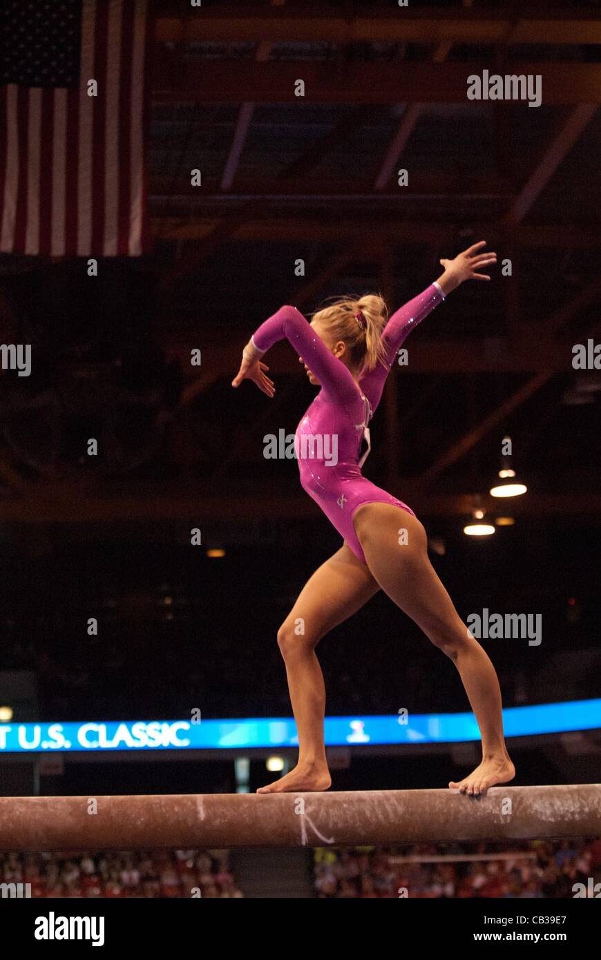 Nastia liukin beam hi-res stock photography and images - Alamy