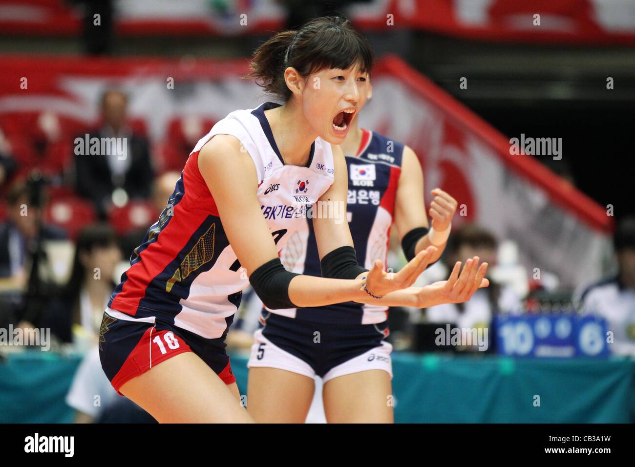 Kim Yeon Koung Kor May 26 2012 Volleyball Fivb Womens Volleyball World Final