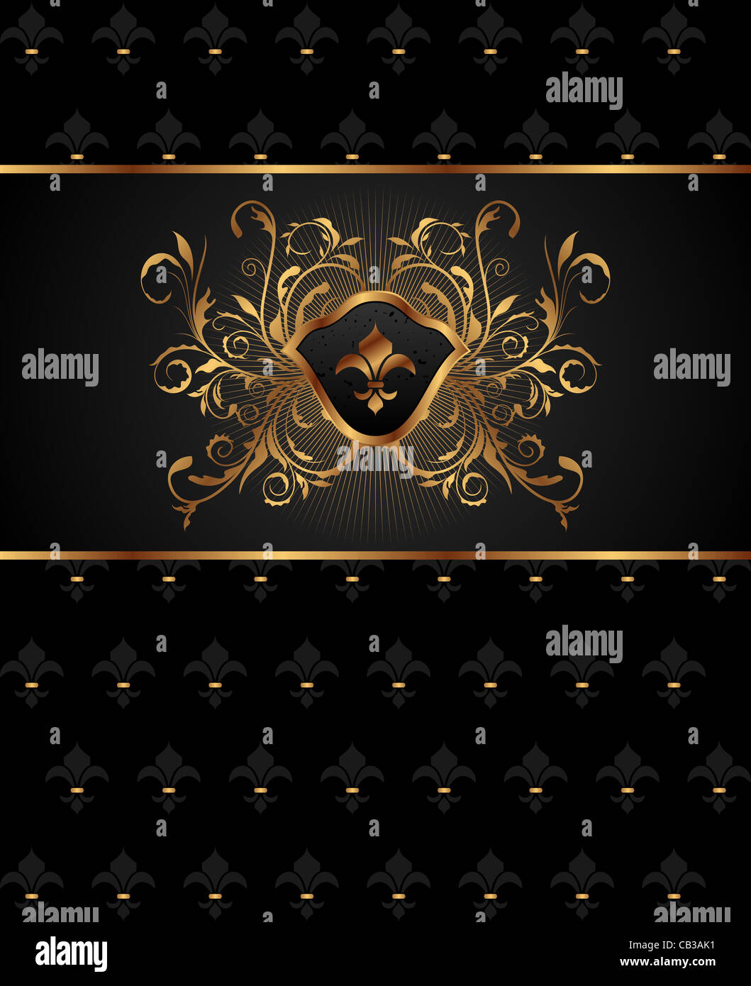 Fleur de lis frame hi-res stock photography and images - Alamy