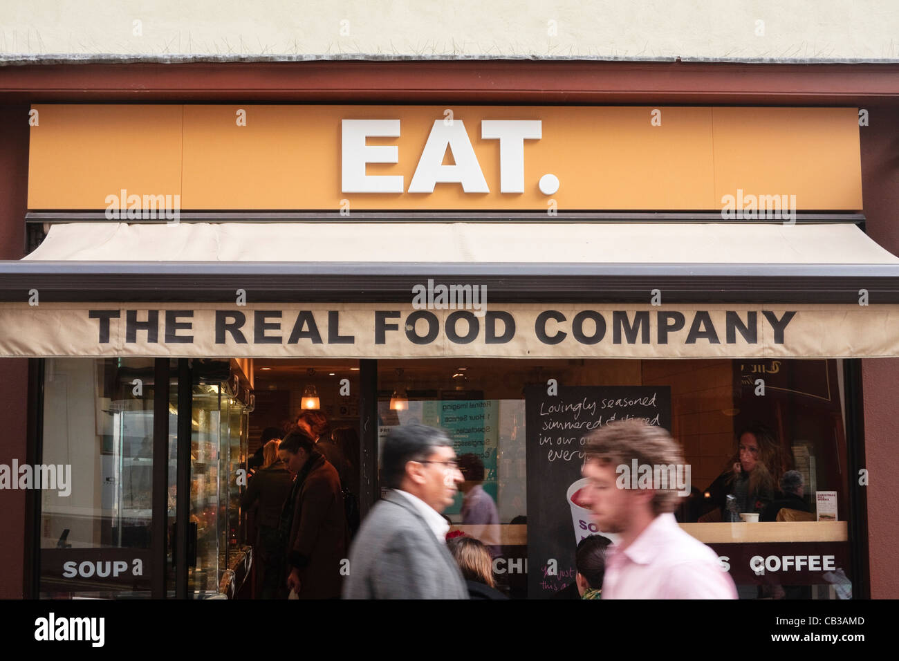 Shop front eat fast food hi-res stock photography and images - Alamy