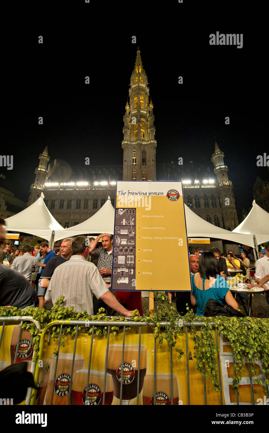 Belgian beer festival brussels hi-res stock photography and images - Alamy