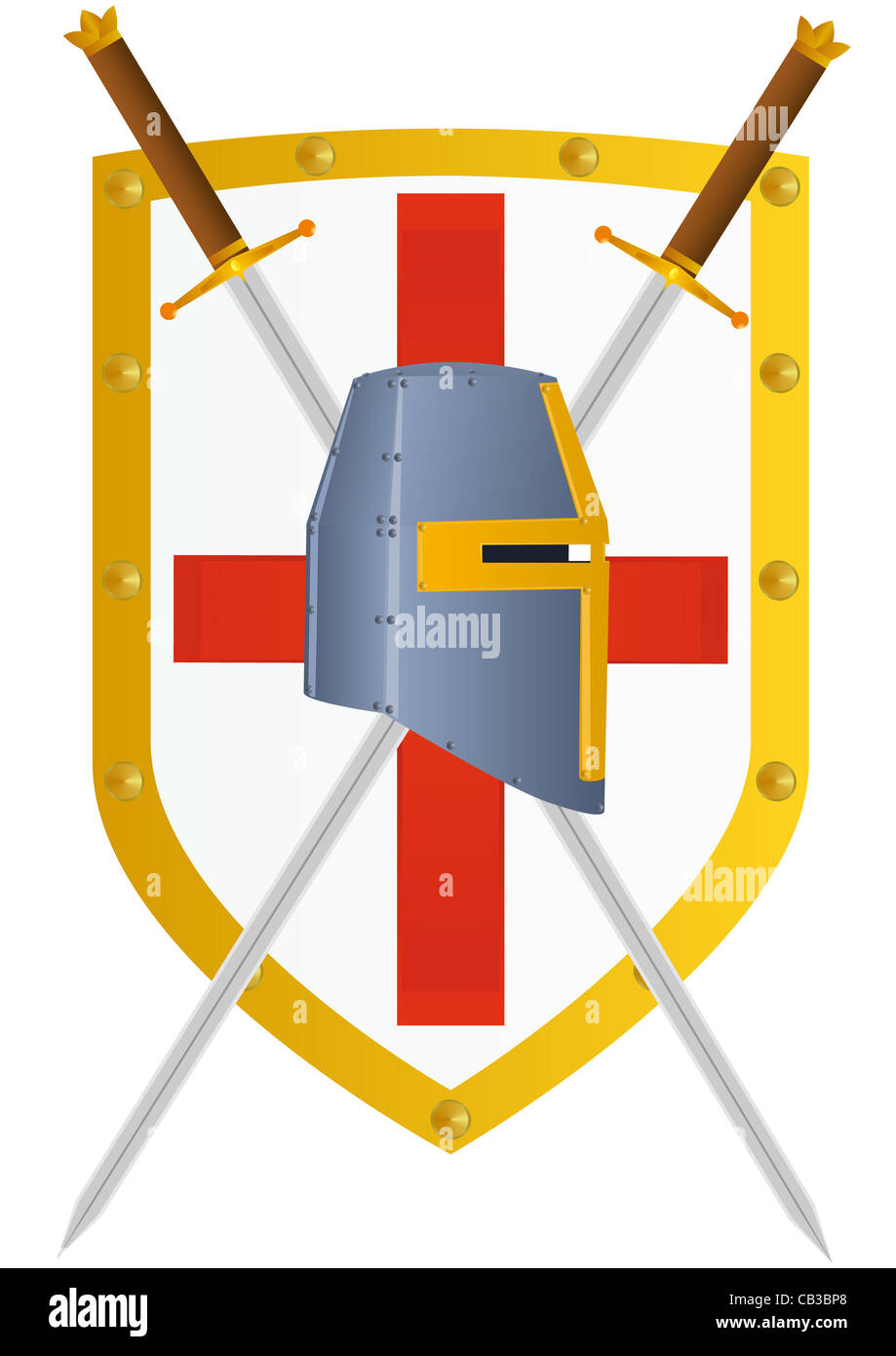 Sword and Shield Stock Photo - Alamy