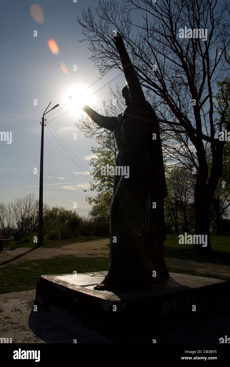 Yaroslavna monument Putyvl Stock Photo - Alamy