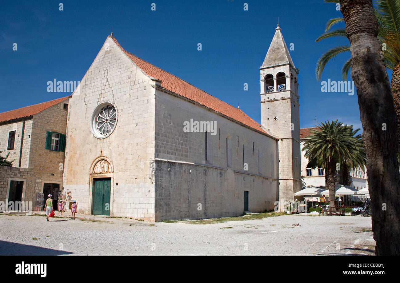 Trogir - Dominican Church Stock Photo - Alamy