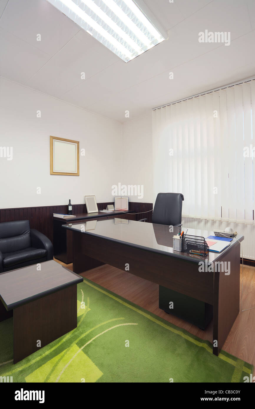 Interior of an office, modern and simple design Stock Photo - Alamy