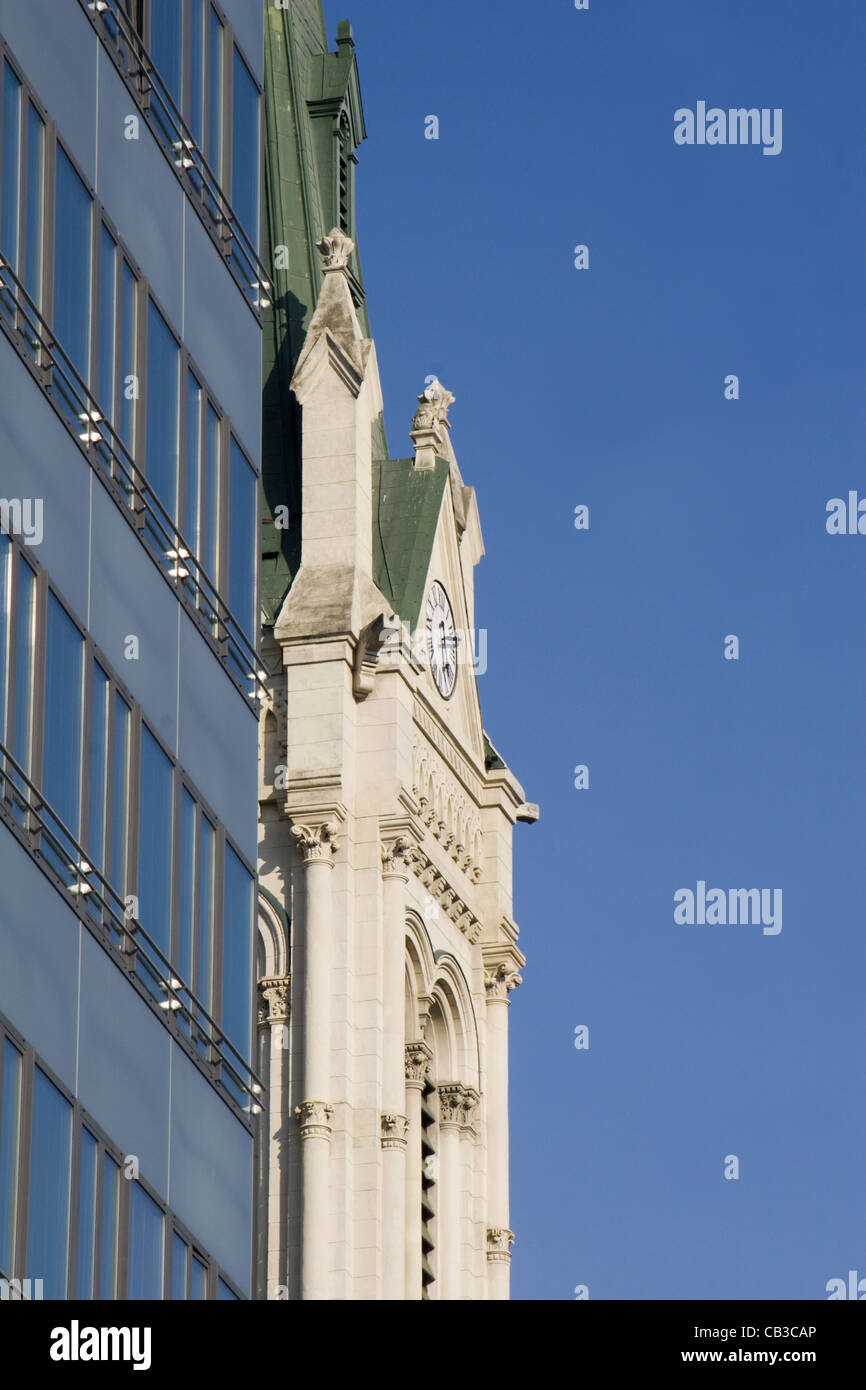 church and bank Stock Photo - Alamy