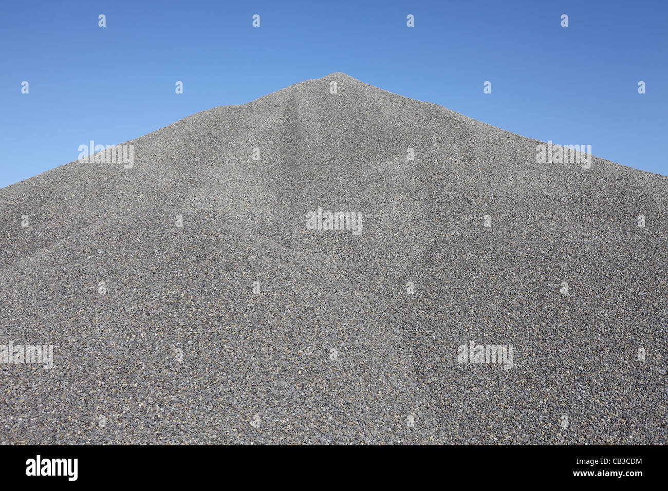Gray gravel mound mountain for concrete making Stock Photo - Alamy