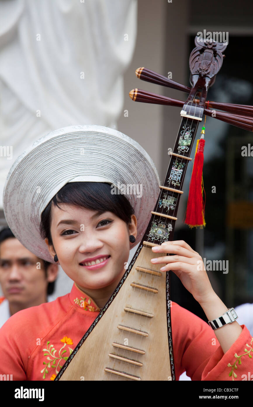 Vietnam, Ho Chi Minh City, The Opera House, Traditional Music Concert ...