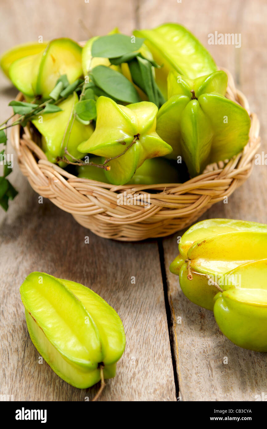 Carambola (Star Fruit Stock Photo - Alamy