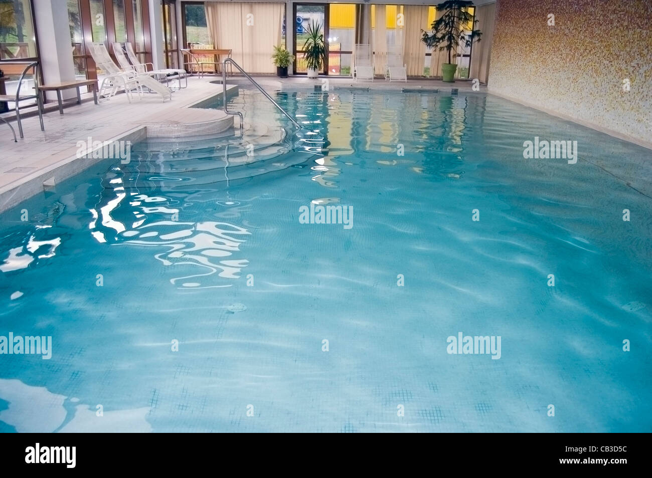 Thermal Indoor Swimming Pool Stock Photo - Alamy